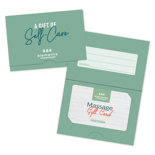 Self-Care Gift Card Carriers – Elements Massage Gift Cards